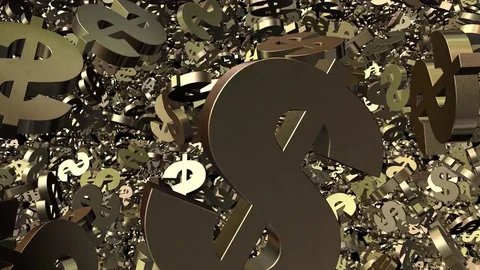 Falling Dollar Signs Stock Videos – Royalty-Free HD & 4K Videos