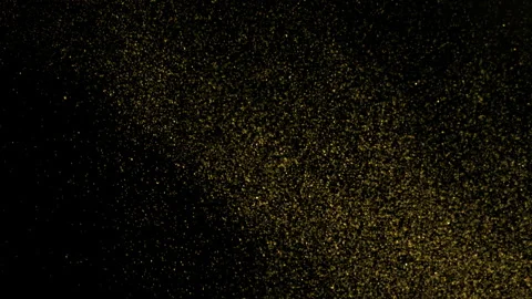Gold Dust Falling Stock Video Footage | Royalty Free Gold Dust Falling ...