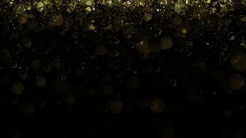Gold Glitter Background. Golden Rain. Lo... | Stock Video | Pond5