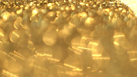 Gold Glitter Background Stock Video Footage | Royalty Free Gold Glitter ...