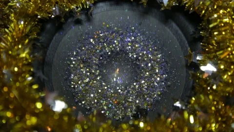 Gold Glitter On Speaker - Music Loop Bac... | Stock Video | Pond5