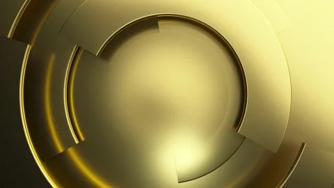 Gold modern business video background. 3... | Stock Video | Pond5