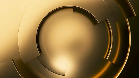 Gold modern business video background. 3... | Stock Video | Pond5