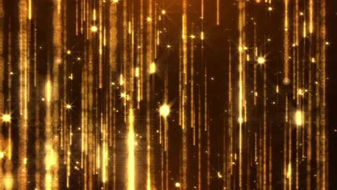 Gold Rain Background Stock Videos – Royalty-Free HD & 4K Videos