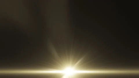 Gold radial shine optical lens flare lig... | Stock Video | Pond5