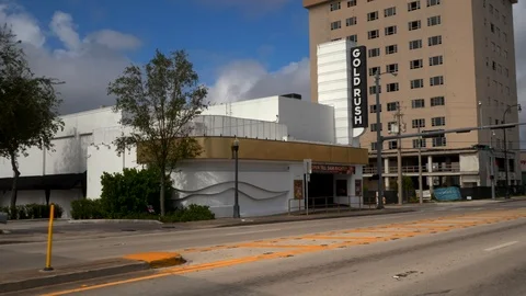 Gold Rush Cabaret Miami FL strip club | Stock Video | Pond5