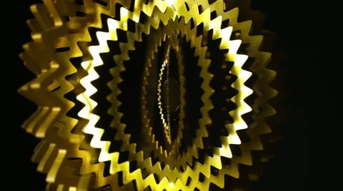 gold spin pattern abstract background wa... | Stock Video | Pond5