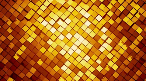 Gold square blocks background animation ... | Stock Video | Pond5