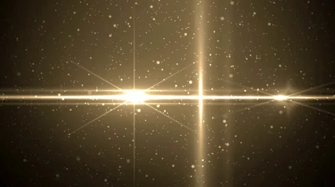 Gold star animation. | Stock Video | Pond5