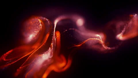 Golden and purple rotating particles fr... | Stock Video | Pond5