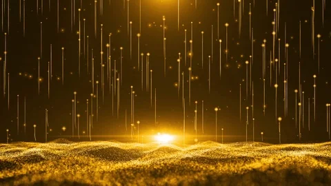 Large Golden Screen Stock Videos – Royalty-Free HD & 4K Videos