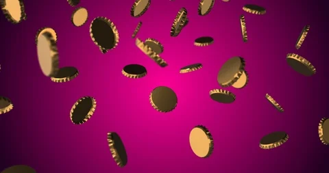 Bottle Cap 3D Stock Footage ~ Royalty Free Stock Videos | Pond5