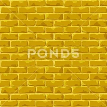Golden brick wall texture ~ Clip Art ~ Download #82906871