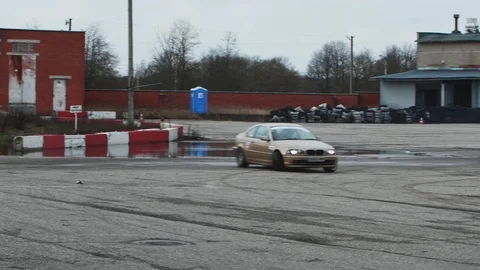 Car Driving Towards Camera Stock Video Footage | Royalty Free Car ...