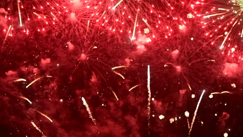 Golden Firework Countdown to new year 20... | Stock Video | Pond5