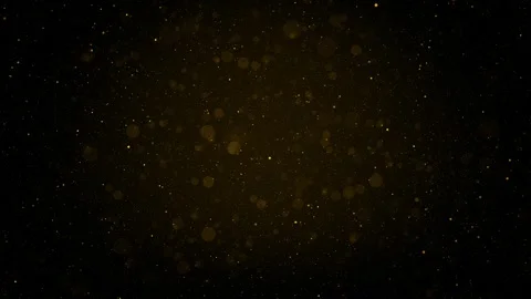 Golden Floating Dust Particle Beautiful ... | Stock Video | Pond5