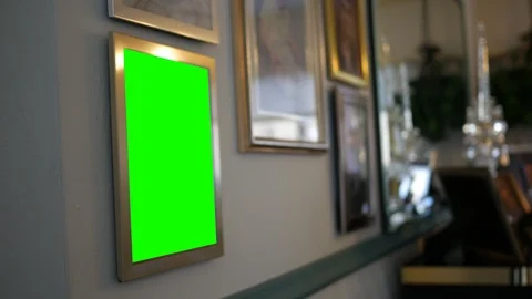 Picture Frame Green Screen Stock Videos – Royalty-Free HD & 4K Videos