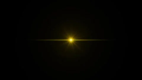 Golden light lens flare Green screen 4K ... | Stock Video | Pond5