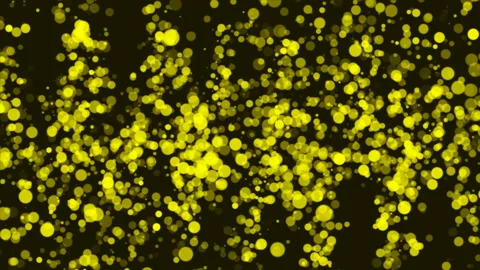 Golden particles - animated black backgr... | Stock Video | Pond5