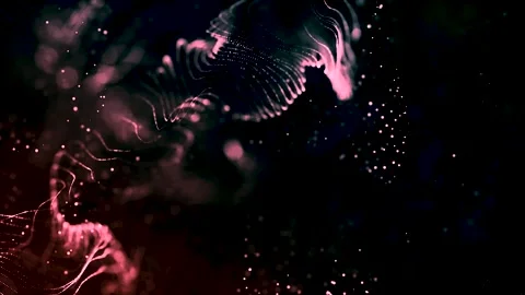 Golden red background with miraculous gl... | Stock Video | Pond5