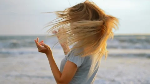 Golden sunset or sunrise on tropical bea... | Stock Video | Pond5