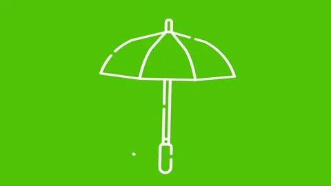 Golf Animated line Icons pack on green s... | Stock Video | Pond5