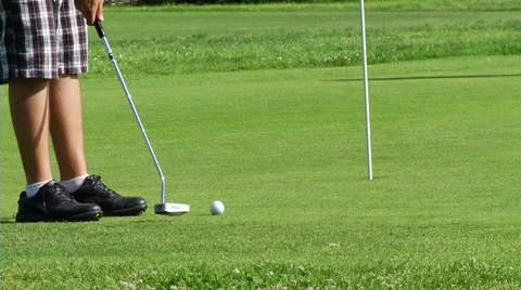 Golf Putt Miss Stock Video Footage | Royalty Free Golf Putt Miss Videos ...