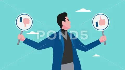 Good and bad choice concept, Things that are prohibited and permitted ...