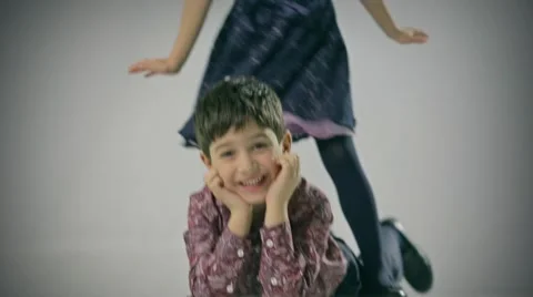 Good looking and loving Brother with lit... | Stock Video | Pond5