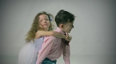 Good looking and loving twins. Brother w... | Stock Video | Pond5