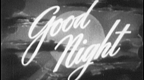 GOOD NIGHT Moon Bedtime Sleep Vintage Ol... | Stock Video | Pond5