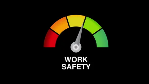 Good work safety meter level dial scale ... | Stock Video | Pond5