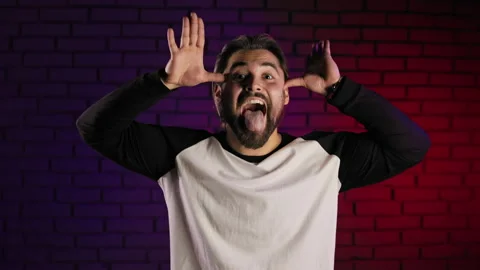 Goofy Man Stock Video Footage | Royalty Free Goofy Man Videos | Pond5
