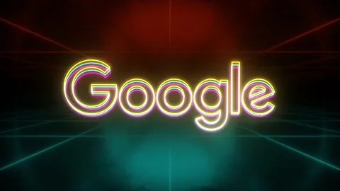 Google animation retro backgroundGoogle ... | Stock Video | Pond5