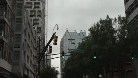 Google HQ building in downtown Atlanta, ... | Stock Video | Pond5