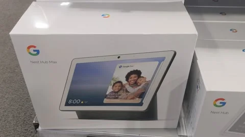 Google Nest Hub Map | Stock Video | Pond5