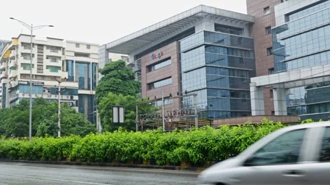google office building in Kothaguda, hy... | Stock Video | Pond5