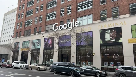 Google office building in New York City ... | Stock Video | Pond5