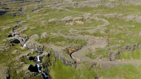 Gorgeous aerial panorama, drone overlook... | Stock Video | Pond5