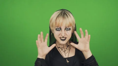 Goth Girl Face Stock Videos – Royalty-Free HD & 4K Videos | Pond5