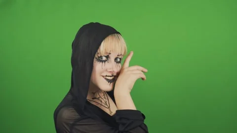 Goth Girl Face Stock Videos – Royalty-Free HD & 4K Videos | Pond5