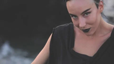 Goth Style Sexy Stock Videos – Royalty-Free HD & 4K Videos