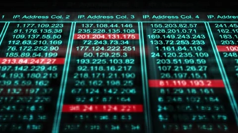 Government Tracking Suspicious IP Addres... | Stock Video | Pond5