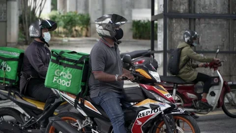 Grab Bike Stock Footage ~ Royalty Free Stock Videos | Pond5