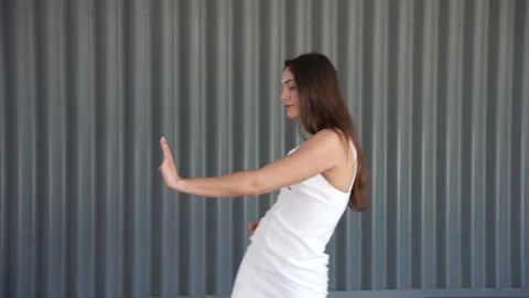 A Graceful Dance Pose Captured in an Ele... | Stock Video | Pond5