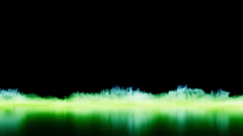 gradient fire flames isolated on black b... | Stock Video | Pond5