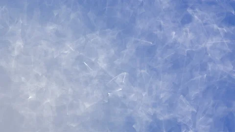 Gradient white smoke on blue background | Stock Video | Pond5