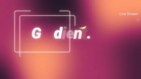 Gradients Typography | After Effects ~ After Effects #258731940