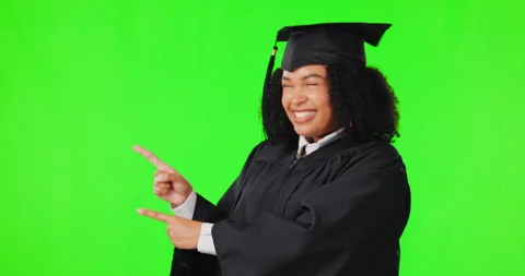 Green Screen Graduation Stock Video Footage | Royalty Free Green Screen ...
