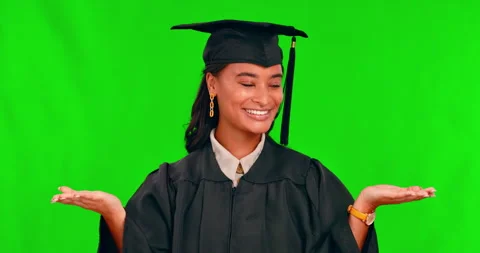 Green Screen Graduation Stock Video Footage | Royalty Free Green Screen ...